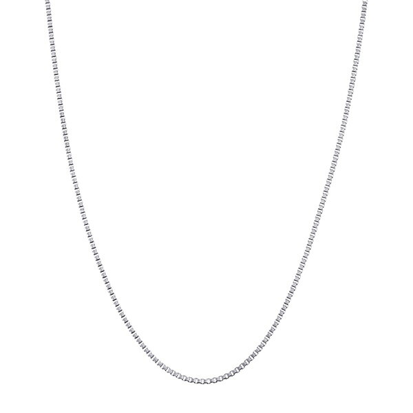 デイリーに活躍してくれるベネチアンネックレス。滑らかな質感と直線的なラインは、どんなペンダントトップとも好相性。ホワイトゴールドの清楚な輝きが、落ち着いた大人の雰囲気を与えてくれます。長さ調節の出来るスライド式なので、ファッションに合わせて...