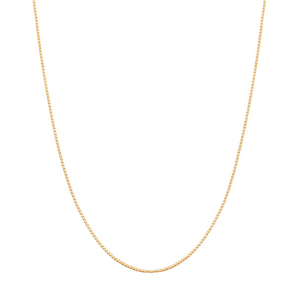 エレガントな雰囲気のベネチアンネックレス。60cmのロングチェーンなので、ペンダントトップとの組み合わせだけでなく、お手持ちのネックレスとの重ねづけも楽しめます。地金素材：K18YG長さ：約60cm（スライド式）幅：約0.7mm※サイズガイ...