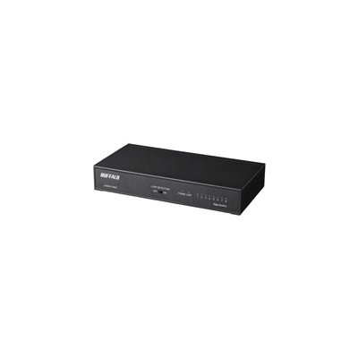 ■製品タイプ：スイッチングハブ ■対応通信規格：【準拠規格】IEEE802.3ab (1000BASE-T)、IEEE802.3u (100BASE-TX)、IEEE802.3 (10BASE-T) ■ポート_詳細：【準拠規格】IEEE80...
