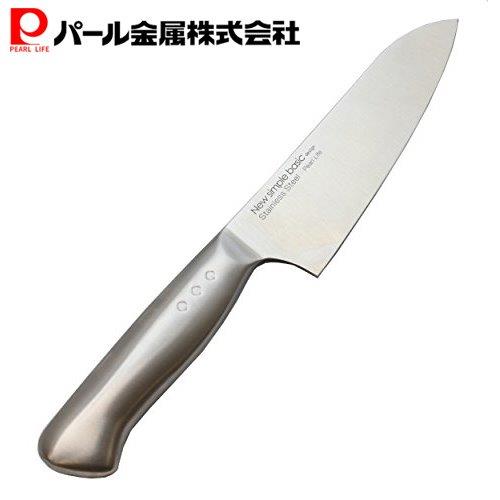 【商品概要】 刃と柄が一体型なので耐久性は抜群 刃は研ぎ直しができる ステンレス包丁の特徴 ステンレス包丁は、ステンレス鋼からできており、鉄や鋼と比べるとはるかに錆に強く、手入れが簡単なので、一般家庭においては、鉄鋼よりも手軽に使いやすい材...