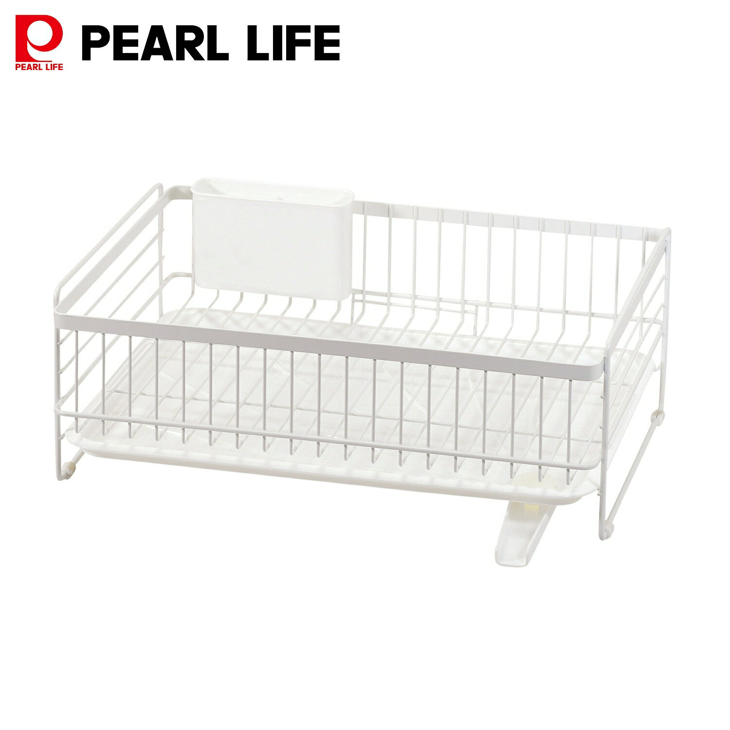 ■商品名 モデリエ 水切りバスケットホワイト ■品番 HC-506 ■商品説明 製品サイズ:(約))幅40.5×奥行31.5×高さ15.5cm(水切りポケット含まず)、耐荷重:(約)6kg製品重量:(約)1.334kg材料の種類:バスケット...