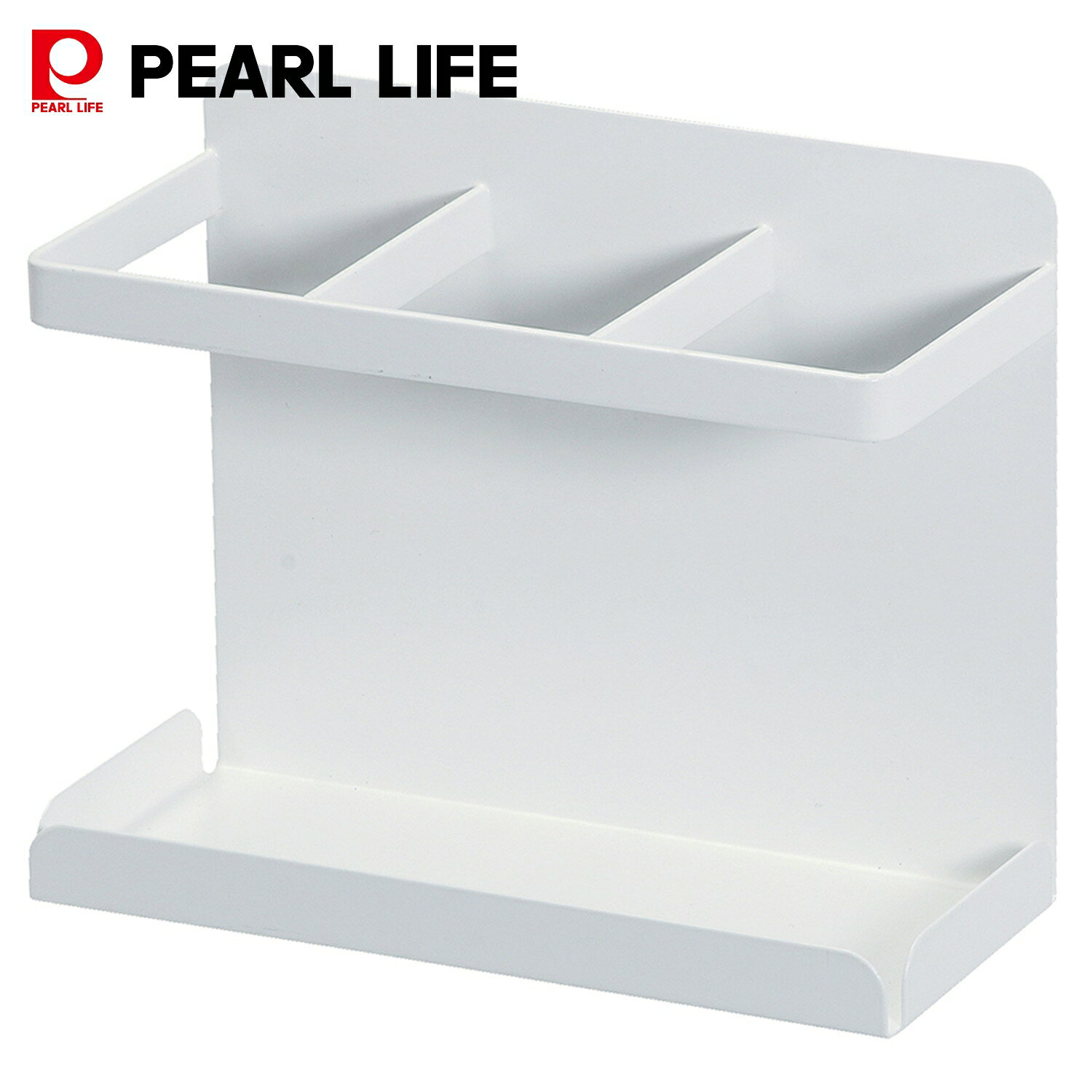 ■商品名 マグネフィット ラップ・ホイルラック ■品番 HC-1184 ■商品説明 製品サイズ:(約)幅16.5×奥行7.5×高さ13cm、耐荷重/1kg製品重量:(約)0.429kg材料の種類:本体/鉄(エポキシ樹脂塗装)、マグネット/ラ...