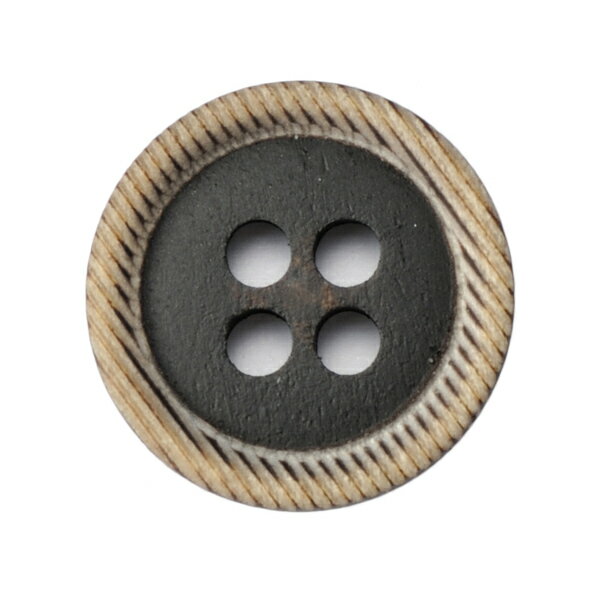 ※一部水牛独特の筋などが入っており天然商品ですので個体差があります。 素材 本水牛100% サイズ 15mm 特徴 オーソドックスな水牛とは違い形、風合いをオシャレなボタンに仕上げました。 水牛で天然商品ですので一つ一つ同じものがなく雰囲気...