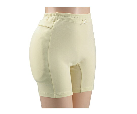 ●型番：3904女性用クリーム●サイズ：M●材質：パンツ本体／綿92％・PU（ポリウレタン）8％（ベア天竺）、クッション材／低反発軟質発泡体（スチレン系エラストマー）、クッションカバー／立体メッシュポリエステル100％●洗濯方法：洗濯可／脱...