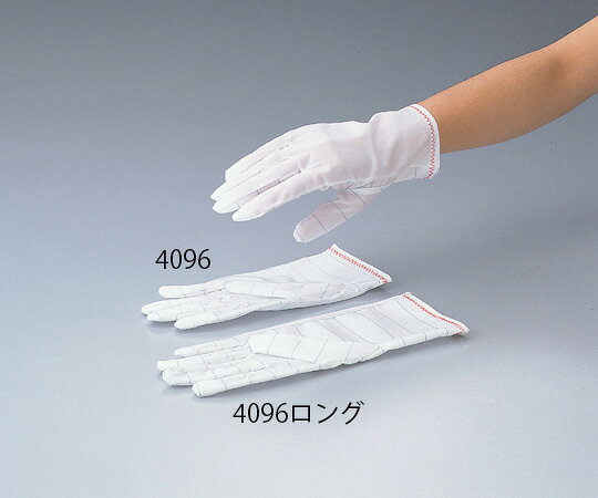 ●型番：4096ロング●サイズ：S●全長（mm）：約265●入数：1袋（10双入）●材質：手の平…表面／PU（ポリウレタン）100％（PUフィルムでラミネート）、裏面／ポリエステル100％（天竺編）（カーボン）炭素繊維織込、甲部…ポリエステ...