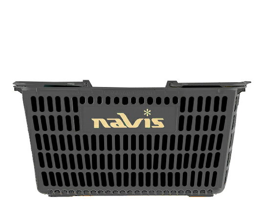 ●品名：バスケット●色：ダークグレー●材質：PP●バスケット容量：33L●サイズ：バスケット/510×360×240mm●有効内寸法：上部/473×330×229mm、下部/410×267mm●帯電防止剤配合●※名入れも可能です(1個〜)。...