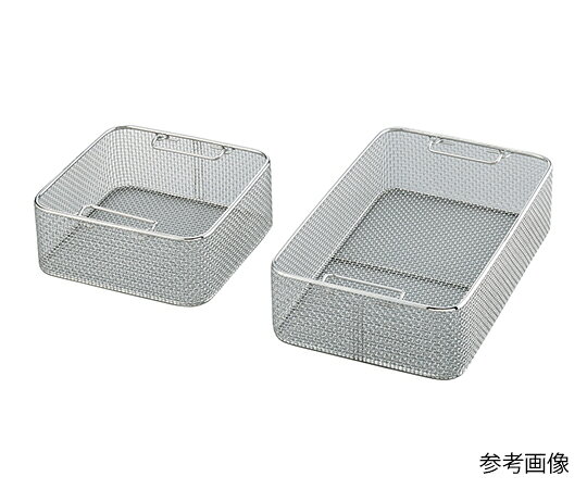 ●M用バスケット70●幅×長さ×高さ(mm)：405×245×70●材質：ステンレス●編目幅×長さ×高さ：5mm●※高さ100mmのバスケットは7-4881-01・7-4882-01・7-4883-01のコンテナには使えません。 ●広告文責...