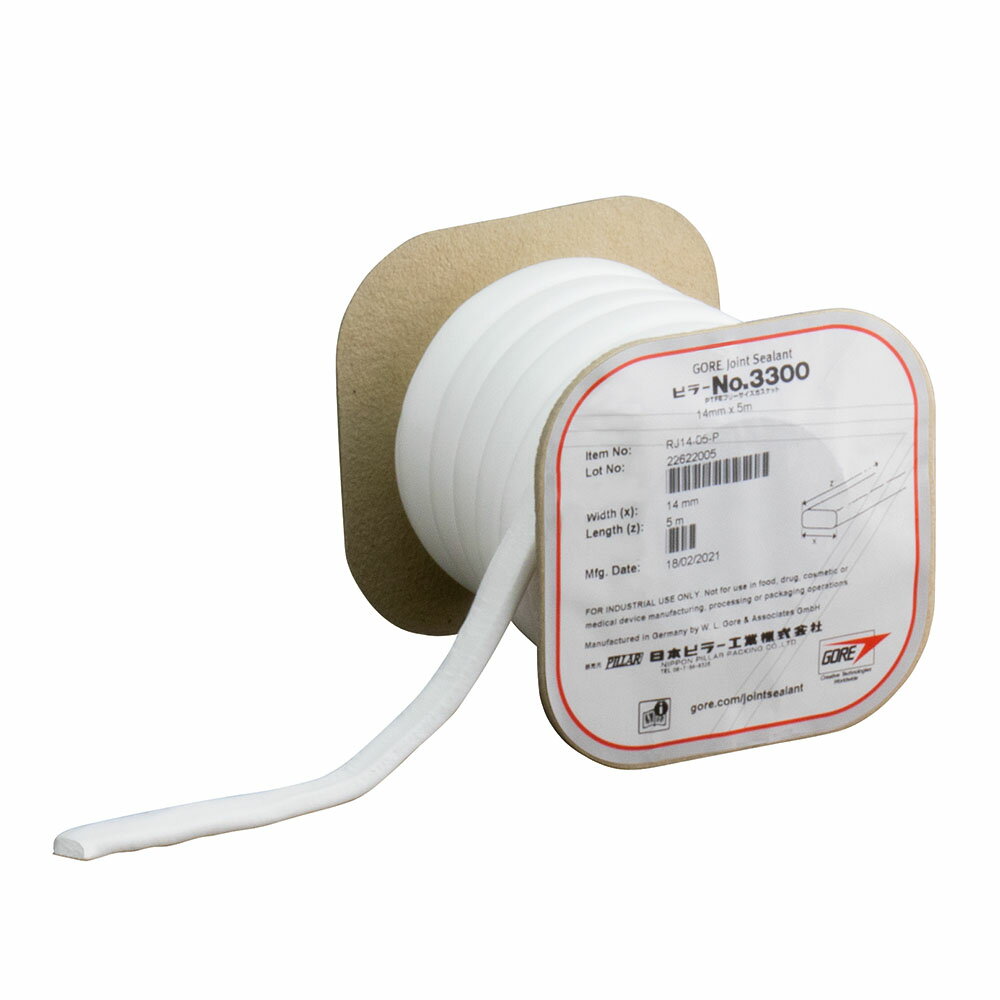 ●厚み×幅×長さ：5.8mm×13.9mm×5m●適用フランジ幅（mm）：25〜40●材質：PTFE ●広告文責：株式会社コール・ミー　03-3533-9699 ●医療機器登録番号 ●商品品番 aso 7-512-24 ●JAN ●メーカー...