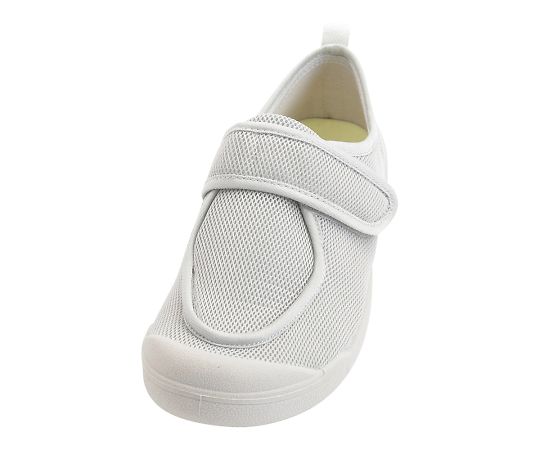 ●色：グレー●サイズ：LL（24.0〜24.5cm）●材質：表／ポリエステル100％（メッシュ）、内／ポリエステル100％、靴底／TPR●足囲：3E●目安重量：約250g（片方Lサイズ）●院内用●洗濯方法：洗濯可（ネット使用）●男女兼用●マ...