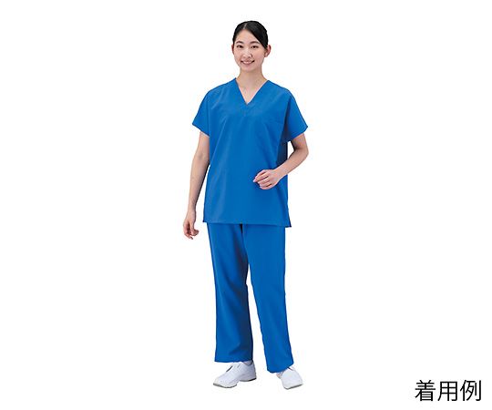 ●サイズ：3L●色：ブルー●入数：1枚●材質：ポリエステル100％●工業洗濯可●制菌加工・透け防止・吸汗性・静電・防汚加工●寸法（cm）：着丈／74、胸囲／136、裄丈／42●テープ：イエロー●SEKマーク（赤） ●広告文責：株式会社コール...