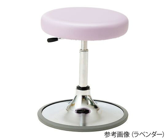 ●幅×奥行×高さ（mm）：Φ405×455〜605●★重量（kg）：6.0●★入数：1個●材質：座面／ウレタン・ビニールレザー、脚部／スチール（クロムメッキ）・ゴム●昇降方法：ガスシリンダー式●座部回転式●座面径×座面高さ：Φ375×455...