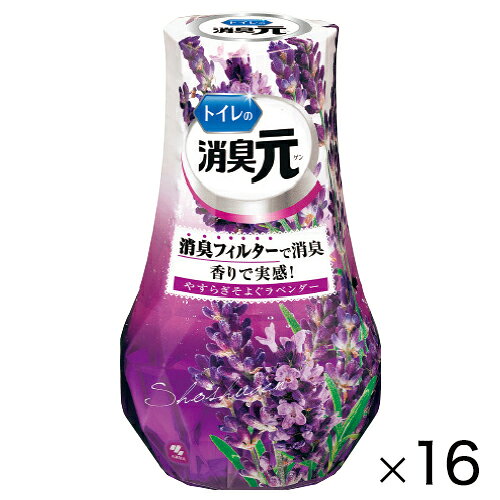 ※個人宅への配送はサイズごとに別途送料がかかります。せっけんしっかり消臭、ず〜っと香る。【スペック】●容量／400ml＜br＞●サイズ／17.6×10×8cm芳香剤 消臭剤 トイレ消臭剤 トイレ置型消臭元 VOL24まとめ買い更新日 202...