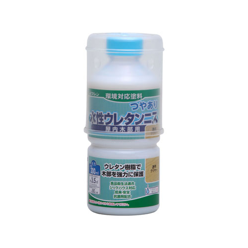※個人宅への配送はサイズごとに別途送料がかかります。耐久性があり、低臭で扱いやすい屋内用ニス【用途】屋内で使用する木製家具や木の工作品、屋内木部（床、手すりなど）【特長】乾くと硬い塗膜ができるので、棚など実用的なものにも使えます。完全に乾い...