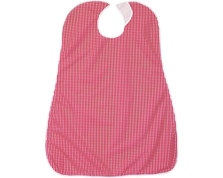 【病院専用商品】 ● 食事用エプロン 92413　ギンガムチェックレッド●メーカー名 リブドゥコーポレーション●商品説明 ●商品仕様 ●18●JAN 4904585591792● 食事関連　食事用エプロン 食事用エプロン介護　病院　クリニッ...