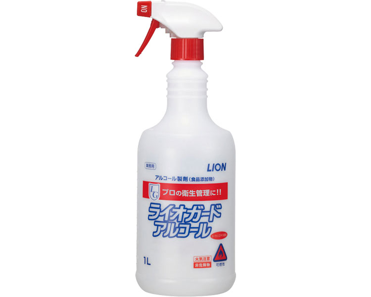【病院専用商品】 ● ライオガードアルコール 1L●メーカー名 ライオンハイジーン●商品説明 ●商品仕様 ●6●JAN 4903301171676● 住環境用品　消耗品 除菌・消臭剤介護　病院　クリニック　診療所　グループホーム　訪問看護　...