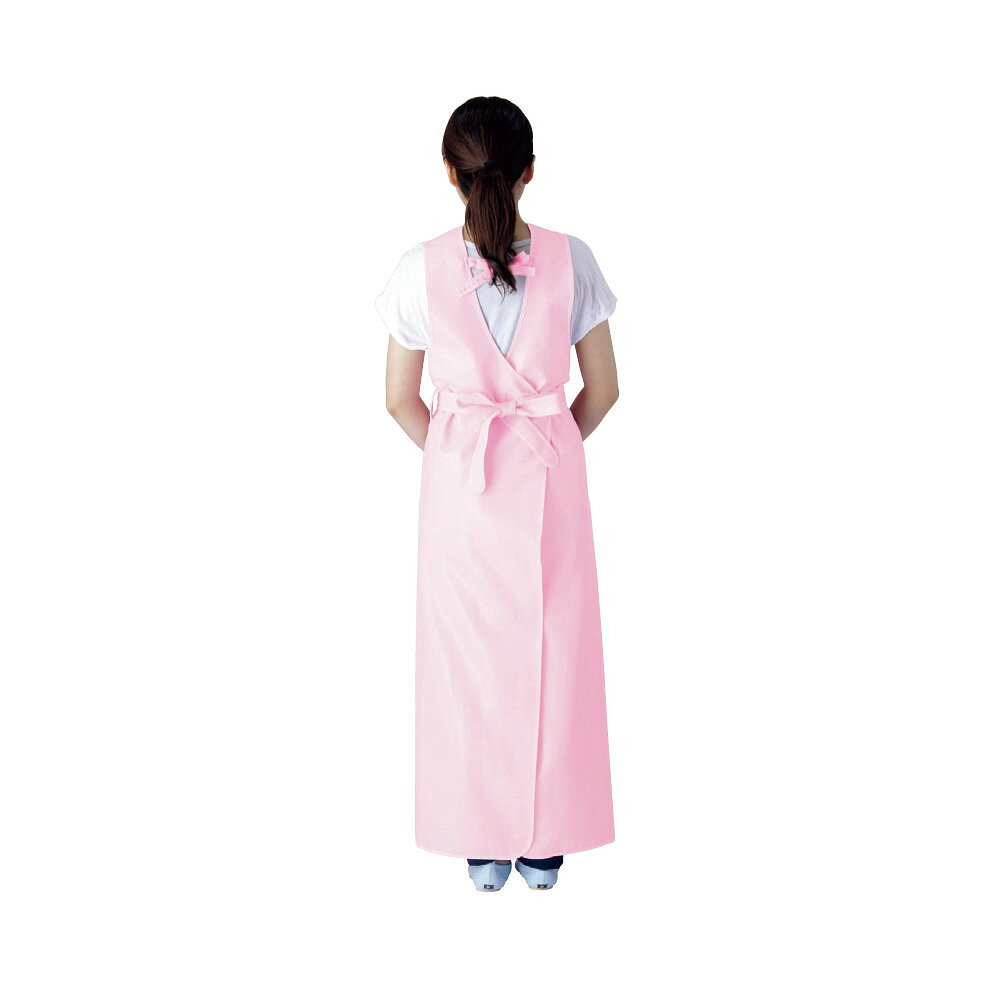 【病院専用商品】 入浴介護エプロン L ピンク　フットマーク 品番 403306 B0588042 JAN 4956994401346 callme コールミー コール・ミー 明日 楽 カウネット kaunet ソロエル オフィス 家具 事...