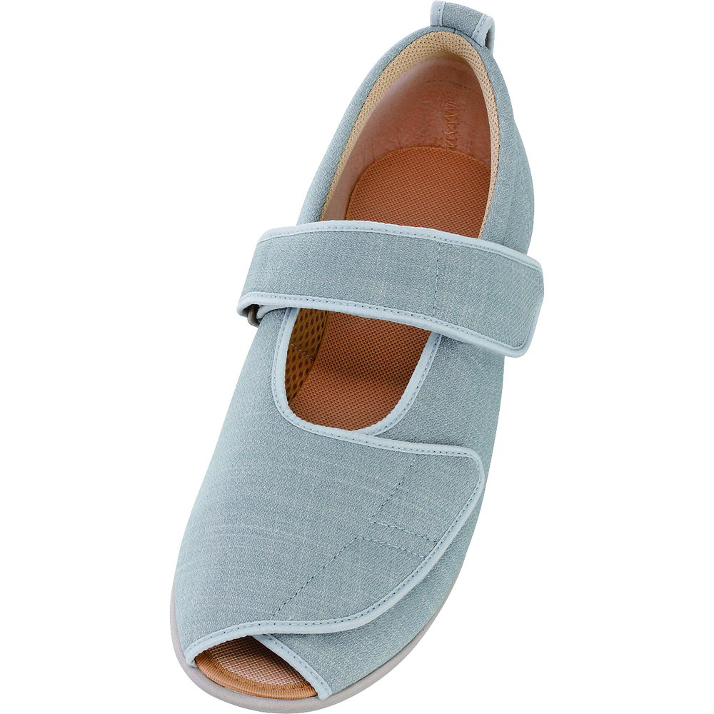 【病院専用商品】 オープンマジックIII 左足 L グレー　徳武産業 品番 1035 E3029246 JAN 4537944198556 callme コールミー コール・ミー 明日 楽 カウネット kaunet ソロエル オフィス 家具...