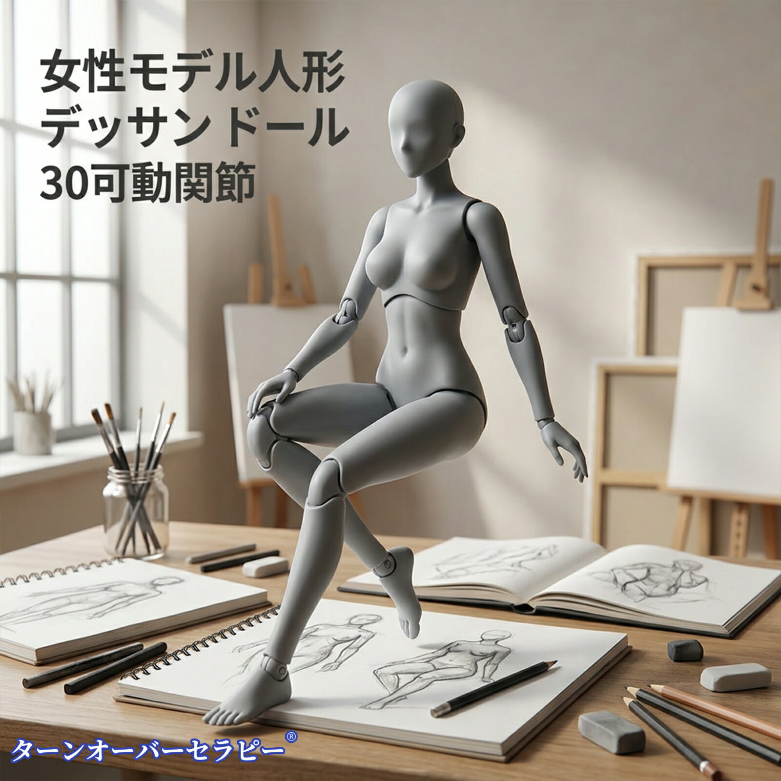 【全身改良版！圧倒的な30可動関節】 「バリの目立ち」「関節の緩さ」「パーツ交換の難しさ」「可動の硬さ」といったお声に応え、改良を重ねました!!全身30ヶ所以上の関節にこだわり、あらゆるポーズを再現。あなたの思い通りにポーズを決められ、あら...