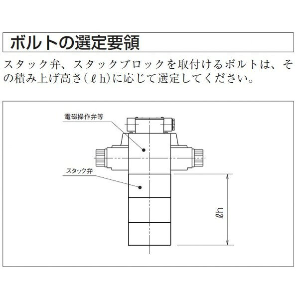 特徴 【商品説明】 ●03シリーズスタック弁の取付ボルトです。 【商品スペック】 ●形式記号:六角穴付ボルト 【画像特記事項】 ●商品は取付ボルトのみです。 仕様 入数 1SET HB303