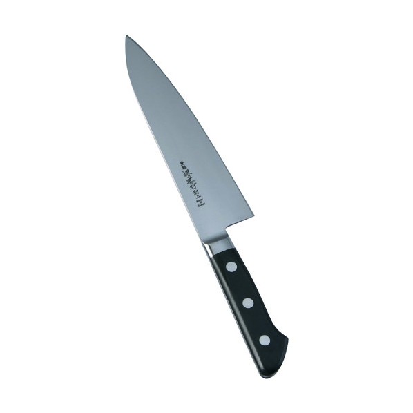 商品画像はイメージ画像です。実際とは異なる場合がございます。 特徴 ■特徴 堺孝行作 日本鋼(ツバ付) 日本鋼(ハガネ)を使用し、堺孝行の中でももっともポピュラーな包丁です。 ※包丁の表示サイズは、すべて刃渡り寸法となっております。 ■仕様...
