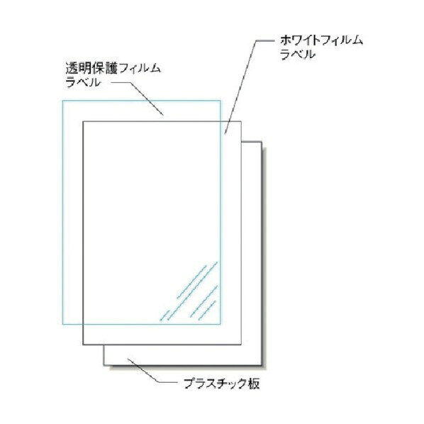 特徴 ■特徴 簡易看板がインクジェットプリンタでキレイに作れます。 耐水・耐光性に優れているので、屋外でも使えます。 印刷用ホワイトフィルムラベル・UVカットカバーフィルム・プラスチック板を貼り合せてお使いください。 プレートはカッターでカ...