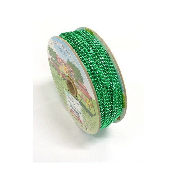 特徴 ■特徴 軽くて鮮やかなチェーンです。 リールに巻いている製品のため、使用時に絡まりにくいです。 ■用途 ディスプレイや装飾用に。 パーツとの併用で、転倒防止・連結部品として使用できます。 ■仕様 アルミCマンテル30m巻緑 リール巻タ...