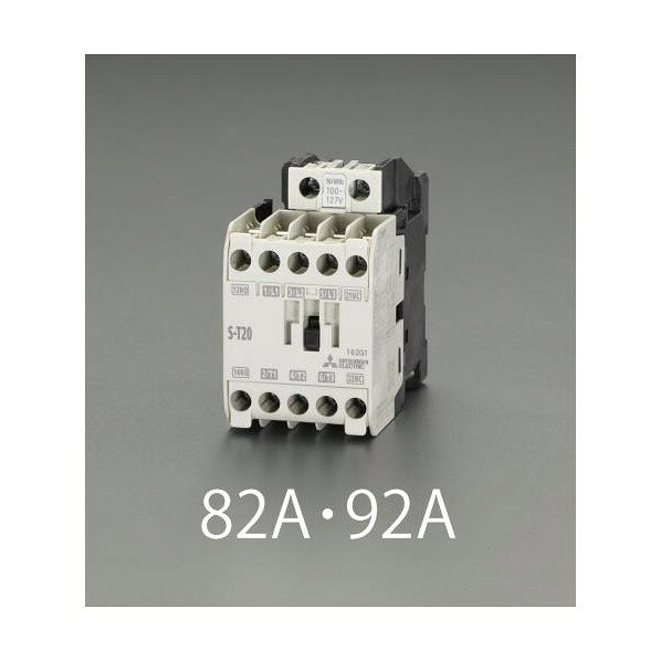 特徴 ●メーカー…三菱電機 ●型番…S-T25 ●交流操作型 ●補助接点…2a2b ●DINレール取付け ●サイズ…63×83×81(H)mm ●主接点定格…200V 5.5kW ●コイル電圧…200V ●標準形 EA940MW93A
