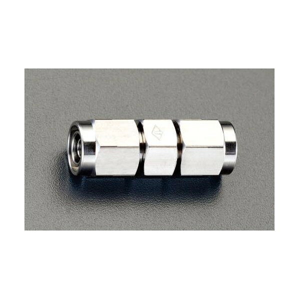 特徴 ●使用圧力はチューブ使用圧力に準拠する。 ●材質:SUS316 ●使用流体:空気、水、薬品 ●使用温度:空気:-65〜260℃、水:0〜100℃ ●チューブ外径:4mm ●チューブ内径:2.5mm 仕様 サイズ 4mm EA425FC4