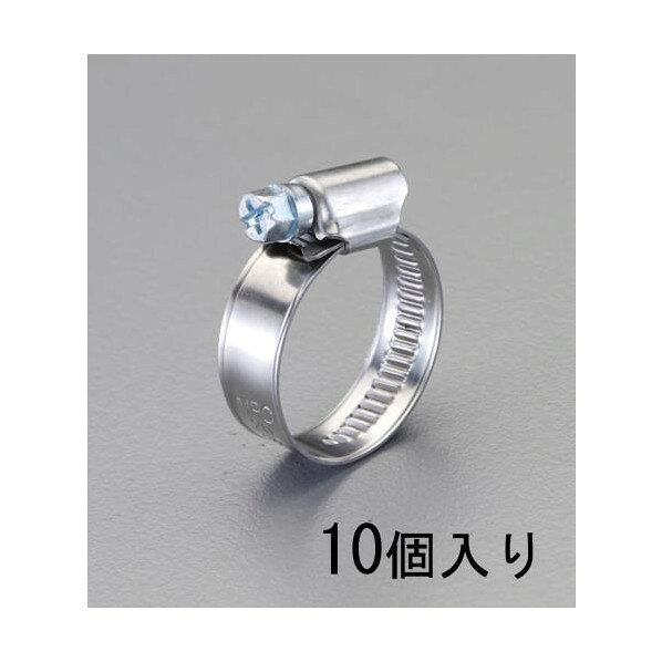 特徴 ●適合ホース径…20/32mm ●材質…バンド:ステンレス、スクリュー:スチール ●バンド幅…12mm ●入数は10個入りです。 ●コード品番:EA463SB-32 仕様 サイズ 20-32mm 入数 10個 EA463SB32