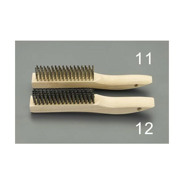特徴 ●行数…4行 ●サイズ…25×250mm ●毛丈…28.5mm ●ブラシ材質…カーボンスチール ●ブラシサイズ…19×125mm ●線径…0.33mm 仕様 サイズ 25×250mm EA109BD12