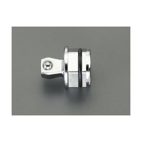 特徴 ●EA813A-45S・EA813A-46・-46S用スイベルソケットアダプター ●取付側六角対辺…19mm ●±12°まで角度をつけることができます。 ●Cリング付 ●オス(凸)…3/8” ●全長…26mm 仕様 重量 50g 入数...