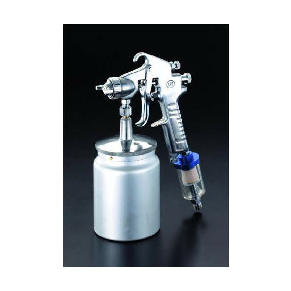 特徴 ●使用圧力:0.34MPa ●吐出し空気量:180L/min ●付属品:フィルター ●ノズル径:1.5mm ●取付ねじ:G(PF)1/4" ●カップ容量:600ml ●使用コンプレッサー:0.75〜1.5kw ●重量:740g ●カプ...