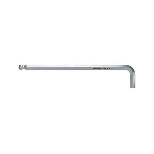 特徴 ●ボールポイント付 ●材質:クロムバナジウム鋼 ●サイズ:1.5mm ●軸長:80mm ●コード品番;EA573LA-1.5 仕様 サイズ 1.5×80mm EA573LA15