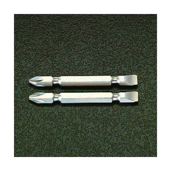 特徴 ●サイズ:(+)#2、(-)6mm ●全長:65mm ●六角シャンク:1/4" ●マグネット付 ●重量:33g ●入数:2本 仕様 サイズ #2×6.0/65mm 入数 2本組 EA813A60