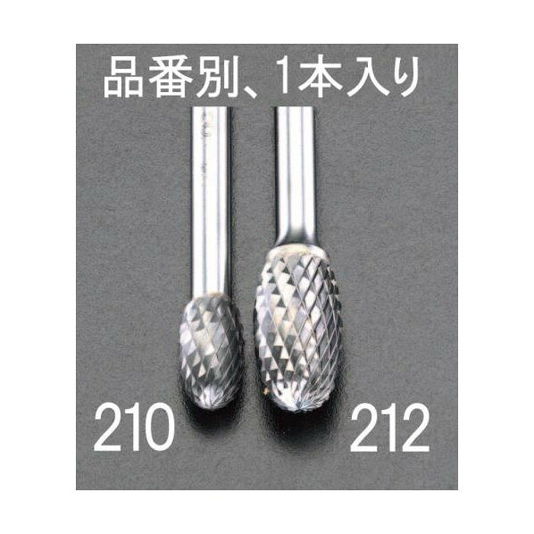 特徴 ●軸径…6mm ●刃径…10mm ●刃長…16mm ●全長…60mm ●材質…タングステンカーバイド ●適合材質…鉄、一般鋼、鋳物、銅 ●刃形状…d-max/コースカット ●入数…1本入り ●d-maxカットは刃の構造が強く、より力強...