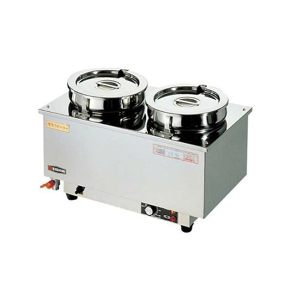 特徴 ■仕様 ●外寸1：550×320×H300 ●重量：11kg ●容量：6.5L×2 ●測定・調節温度範囲能力：温度調節：30〜100℃ サーモ可変式 ●消費電力：1kw ●電源：単相100V 仕様 入数 1点 61671097