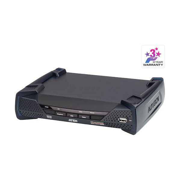 特徴 ■特徴 ●KE6910は、2K解像度に対応したデュアルリンクDVI-D IP-KVMエクステンダーです。 ●この製品は、IPベースのトランスミッター（KE6910T）と、レシーバー（KE6910R）から構成されています。 ■仕様 ●コ...