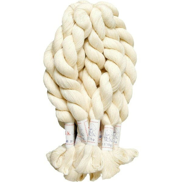 特徴 ●サイズ:#30/3 15g×10カセ（150g分） ●素材:コットン ●入数:10カセ ●洋裁のしつけ糸にご使用いただけます。 仕様 入数 10カセ F247N