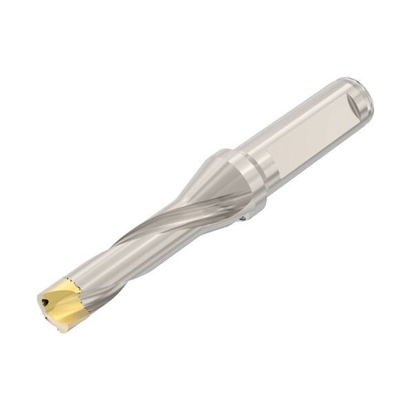 特徴 (特長) ●ヘット゛底面のセレーションと引きねじを使用してホルタ゛との接続剛性が非常に高いト゛リルシステムです。 ●L/D=3Dタイフ゜です。 ●クラウンヘッドに設けられた クーラント穴は、刃先に大量のクーラントを供給することで、優れ...