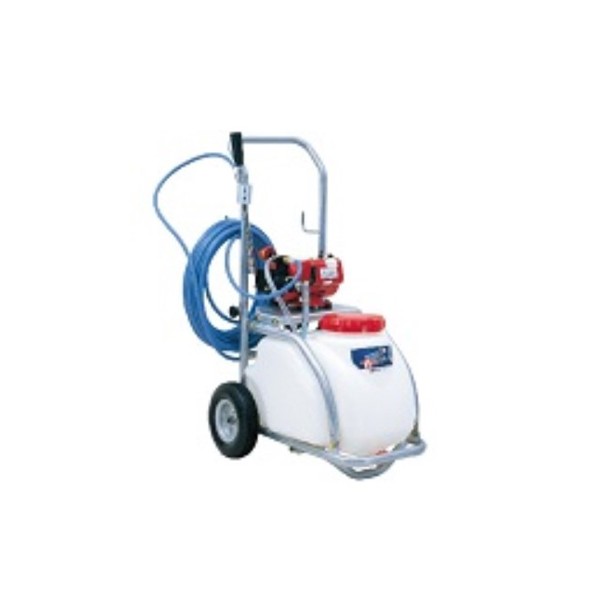 特徴 ●タンクキャリー動噴。 ●シングルピストンポンプ搭載。 ●質量:21.5kg ●吸水量:2.9/3.5L/分(50/60Hz) ●最高圧力:3.5MPa ●ガーデン噴口付 ●液剤タンク容量:30L ●モーター出力:200W/100V(...