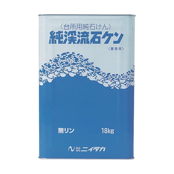特徴 (特長) ●生分解性の高い天然成分(国産米ぬか油など)の液体石けんです。 (用途) ●食器、調理器具などの洗浄 仕様 入数 1缶 211104