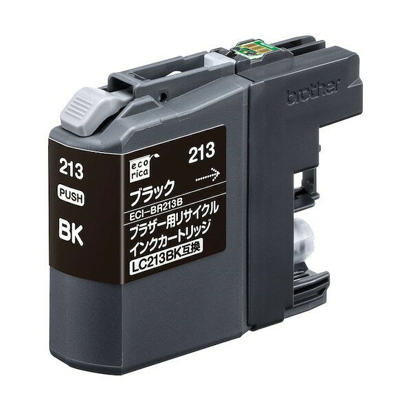 特徴 ■特徴 ●対応カートリッジ：ブラザーLC213BK ●カラー：ブラック(顔料) ●対応機種：MFC-J4720N/MFC-J4725N/MFC-J5620CDW/MFC-J5720CDW/MFC-J5820DN/DCP-J4220N/...