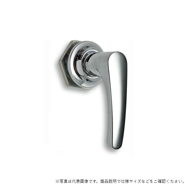 特徴 ●特徴 左右兼用設計 ●材質 亜鉛合金（ZDC) ●表面処理 クロムめっき ●用途 配電盤・分電盤・制御盤・その他各種BOX 本製品の止め金取付け用ネジは、緩み防止の為「緩み防止剤」の塗布を推奨致します。 仕様 入数 1個 AB8032