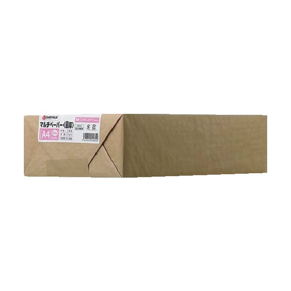 商品画像はイメージ画像です。実際とは異なる場合がございます。 特徴 ■特徴 ●両面印刷に適した厚口マルチペーパー。 ●両面印刷対応 ●JOINTEXオリジナル ●SMARTVALUEスマートバリュー ■仕様 ●種別：最厚口 ●紙質：中性紙 ...