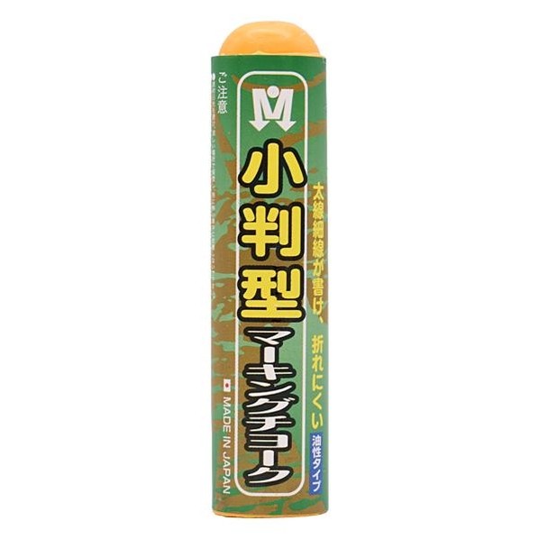 特徴 ■特長 折れにくい特殊形状。 太い線・細い線が書ける。 楕円形状で、力を入れても折れにくい。 太い線、細い線両方書ける。 油性顔料で耐光性・対候性に優れる。 ■用途 アスファルト、コンクリートや木材に ■仕様 ●油性タイプ ●材質:ワ...