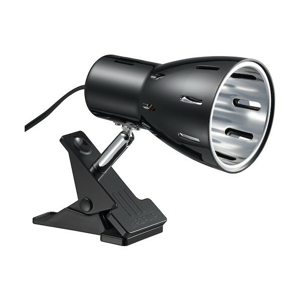 特徴 ●LED電球にも対応しているクリップライトです。 ●はさむだけで、簡単に設置できます。 ●店内のアクセント照明や商品のスポット照明にオススメ。※電球は付属しておりません。 ●口金E26 60Wまでの電球を別途お買い求めください。※屋外...