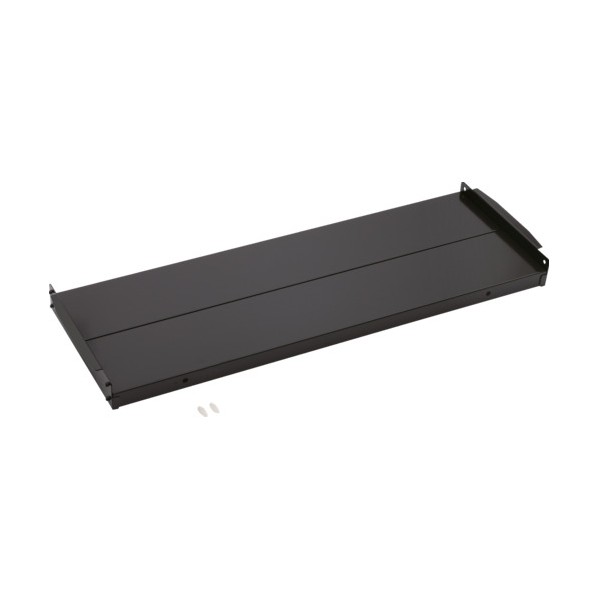 特徴 ■特徴 棚1段分（棚板と棚受け2本）のセット品です。 ■用途 軽量ボルトレス棚TSUG100型用追加棚板。 ■仕様 均等積載量：100kg/段 棚板は30ミリピッチで追加可能 棚板は奥行き方向に分割式(連結用ファスナー付) 色：ブラッ...