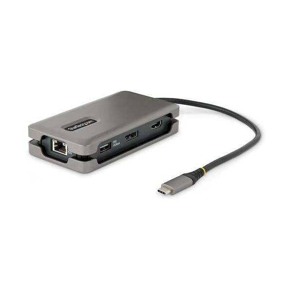 特徴 ■特長 USB-Cノートパソコンの接続機能を拡張します。 携帯用のドッキングステーションとして便利です。 HDMI 2.0b およびDisplayPort ビデオ出力に対応しています。 USB-Aポート（10Gbps）2口、USB-C...