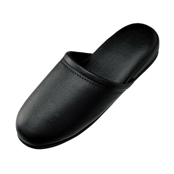 商品画像はイメージ画像です。実際とは異なる場合がございます。 特徴 ■特長 定番のレザー調スリッパです。 ■仕様 色:ブラック 入数:30足組(10足組×3セット) かかと高さ:約3.0cm サイズ(内寸):約26.5cm 定番のレザー調ス...