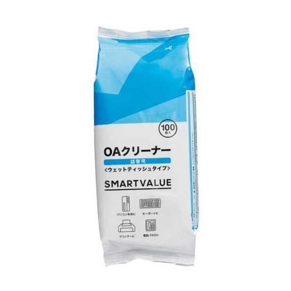 商品画像はイメージ画像です。実際とは異なる場合がございます。 特徴 ■特徴 便利なウェットティッシュタイプのOAクリーナー詰め替え用です。 机に常備で手軽にお掃除できます。 価格が魅力のお手軽タイプです。 Mボトル・Lボトル両方に入れること...